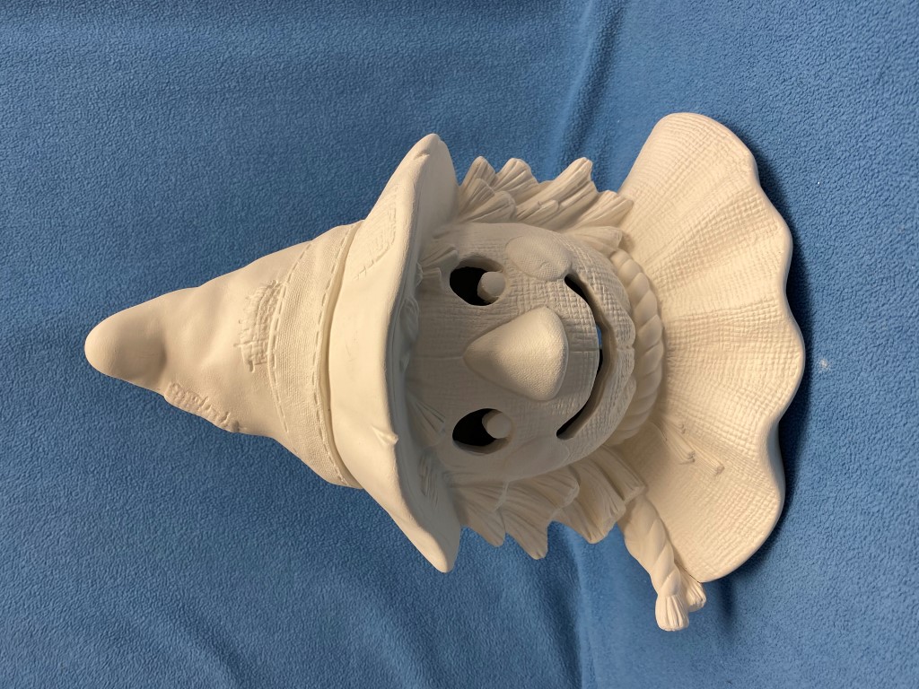 Scioto Scarecrow Head S-2904 - All Fired Up About Ceramics LTD