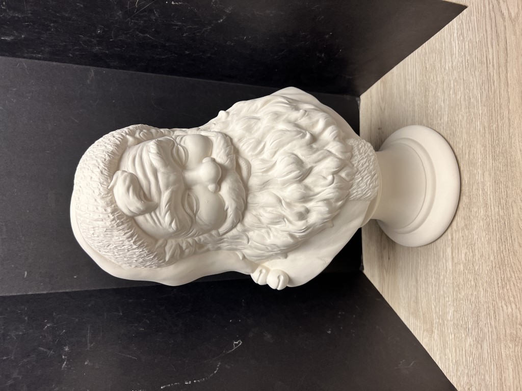 Scioto Santa Bust - All Fired Up About Ceramics LTD