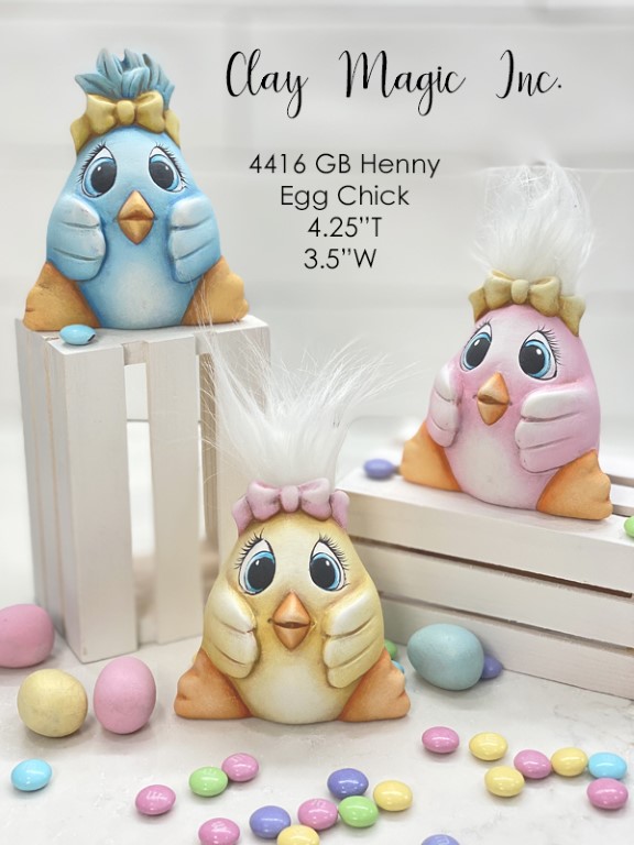 Clay Magic Gangbuster Henny Chick CM-4416 - All Fired Up About Ceramics LTD