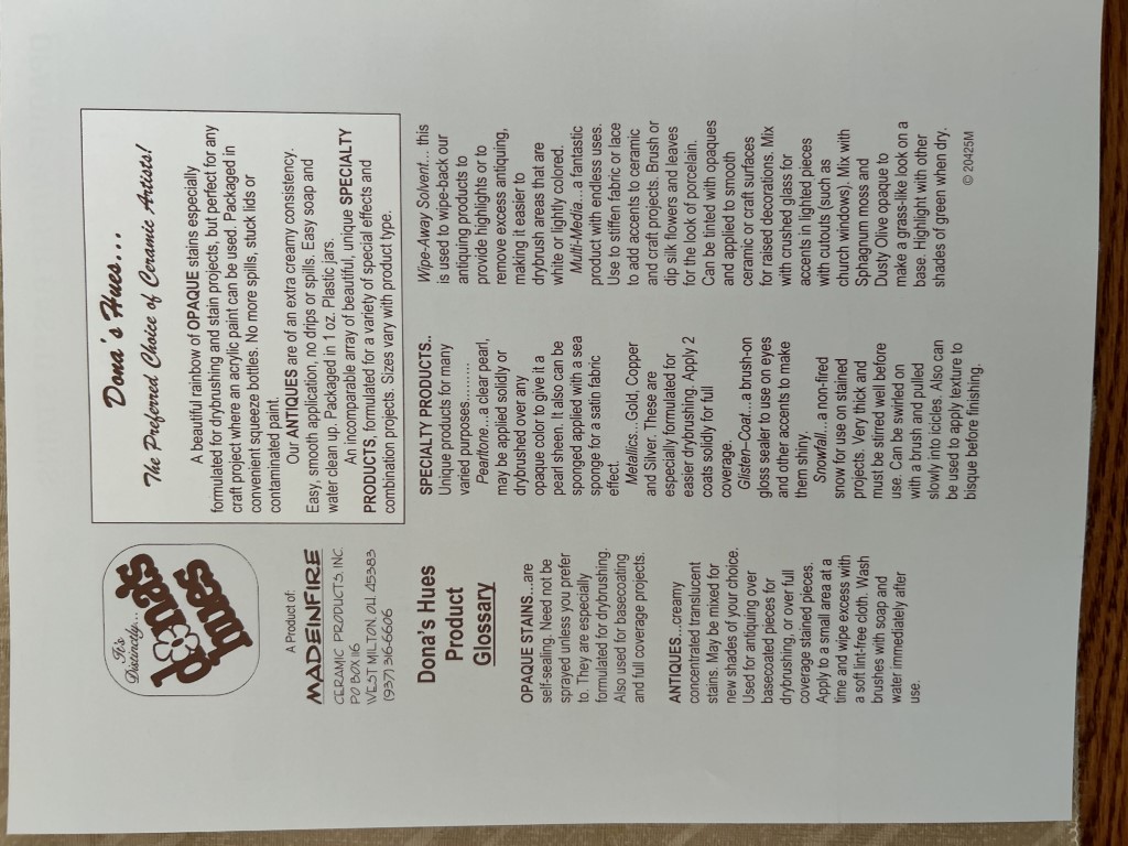 Doc Holliday Oil Based Translucent Antiquing - All Fired Up About ...