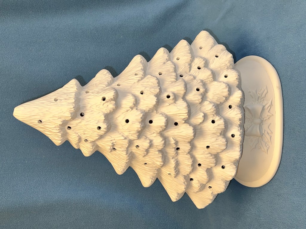 Clay Magic Lg. Mantel Tree Bow Base CM_4140_4142 - All Fired Up About ...