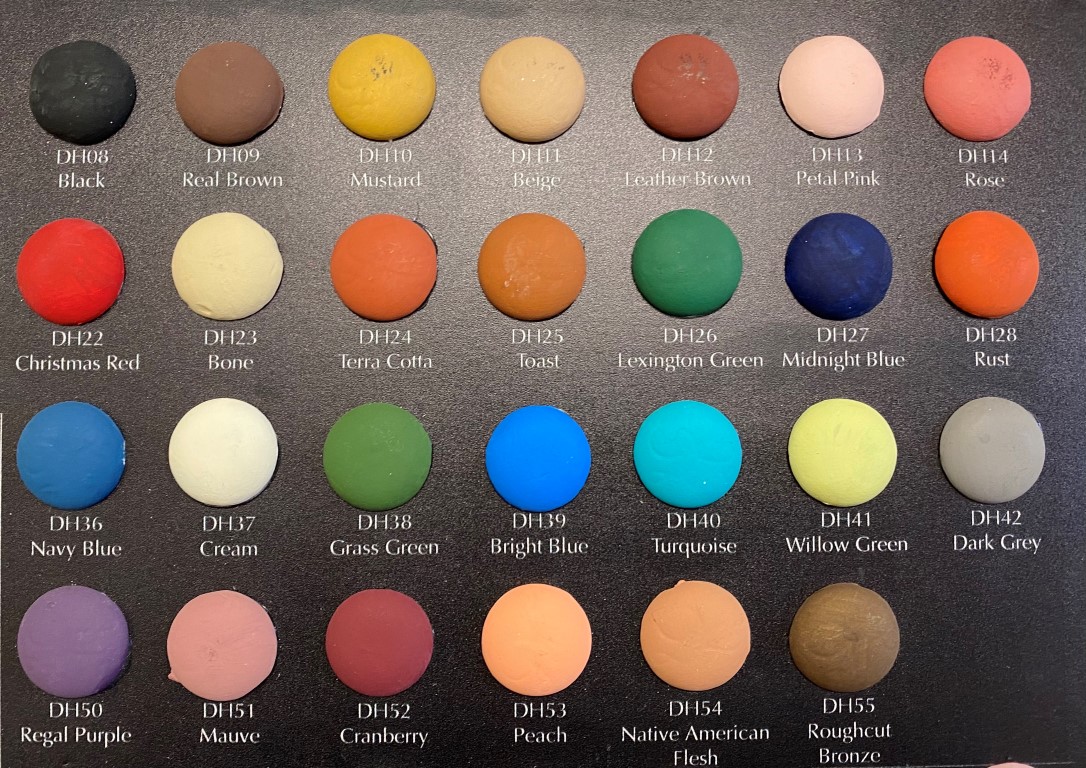 Doc Holliday Primary Colors - All Fired Up About Ceramics LTD