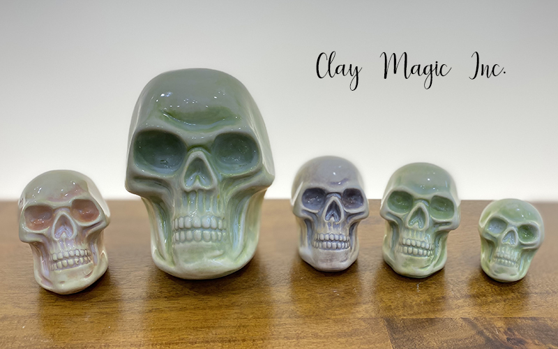 Clay Magic Doom Skull CM-4488 - All Fired Up About Ceramics LTD