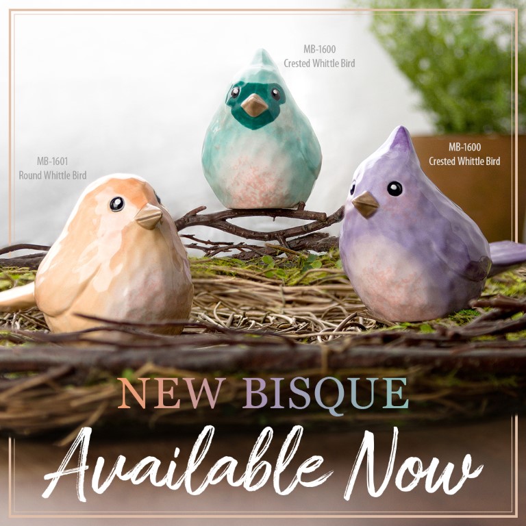 Mayco Whittled Round/Crested Birds MB-BIRD-BUNDLE - All Fired Up About ...